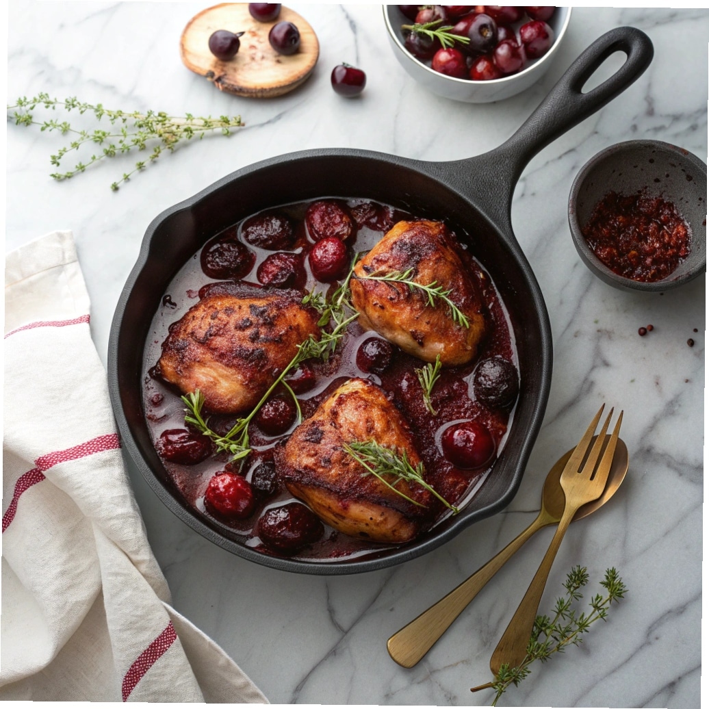 Sticky Cherry Chicken Thighs – 5 Ultimate Flavor Secrets