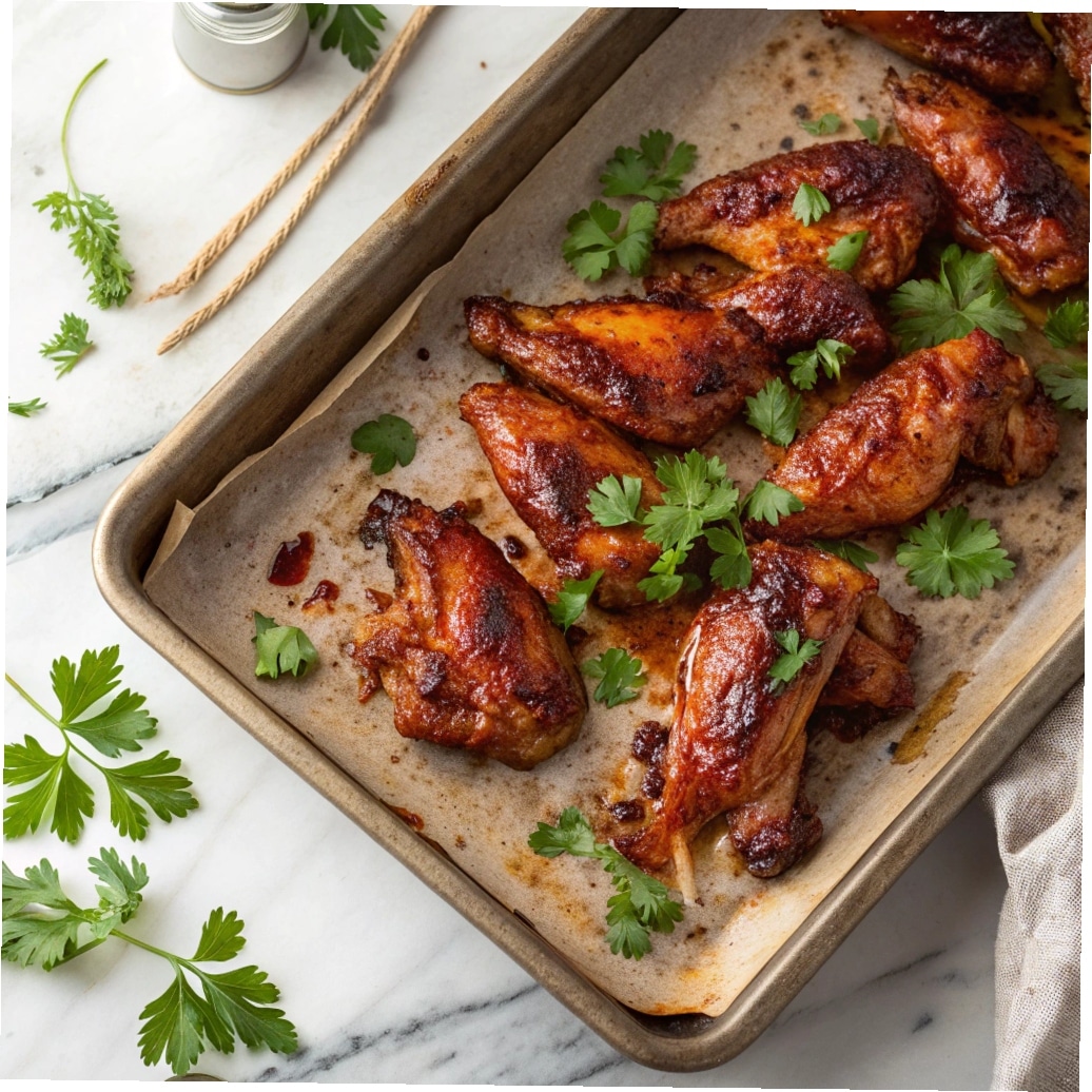 BBQ Chicken Wings in Oven – 5 easy Steps for Crispy Results